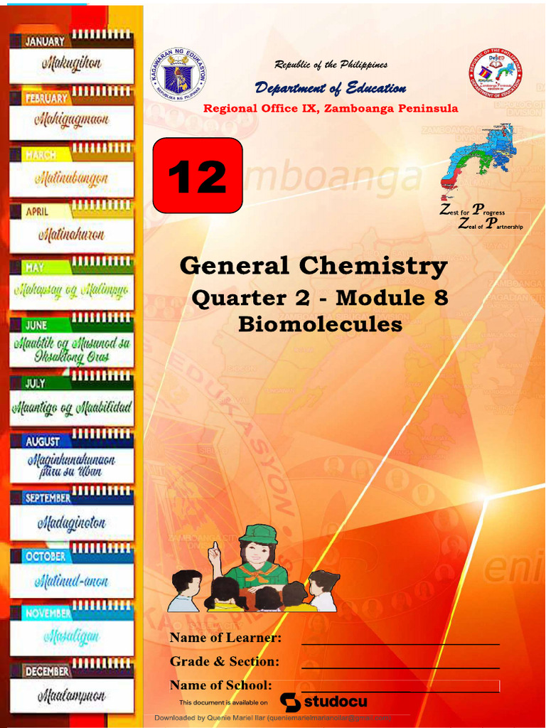 GENCHEM1_Module-9_Lesson-15_Biomolecules | PDF
