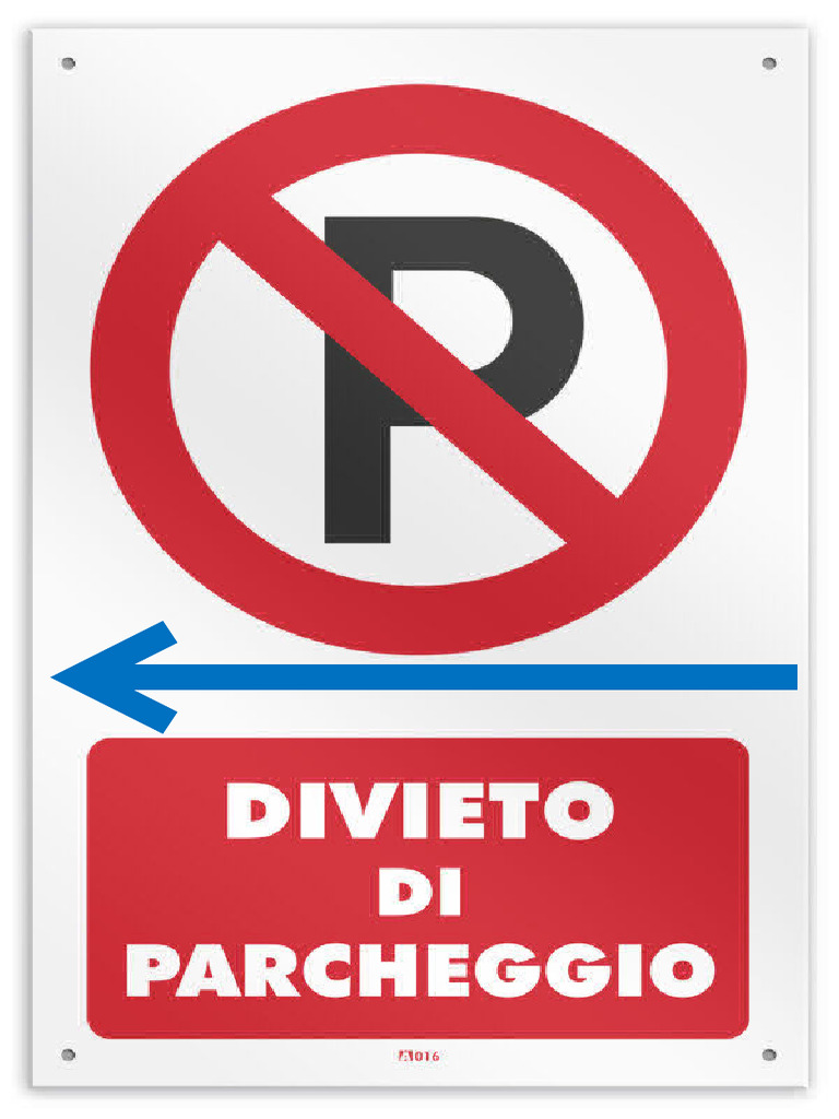 Divieto Di Parcheggio - SX | PDF
