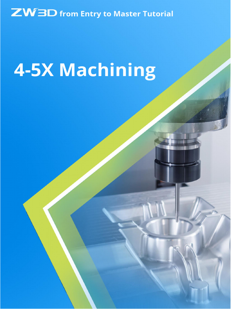 CAM From Entry to Master Tutorial_5X Machining | PDF | Machine Tool | Tangent