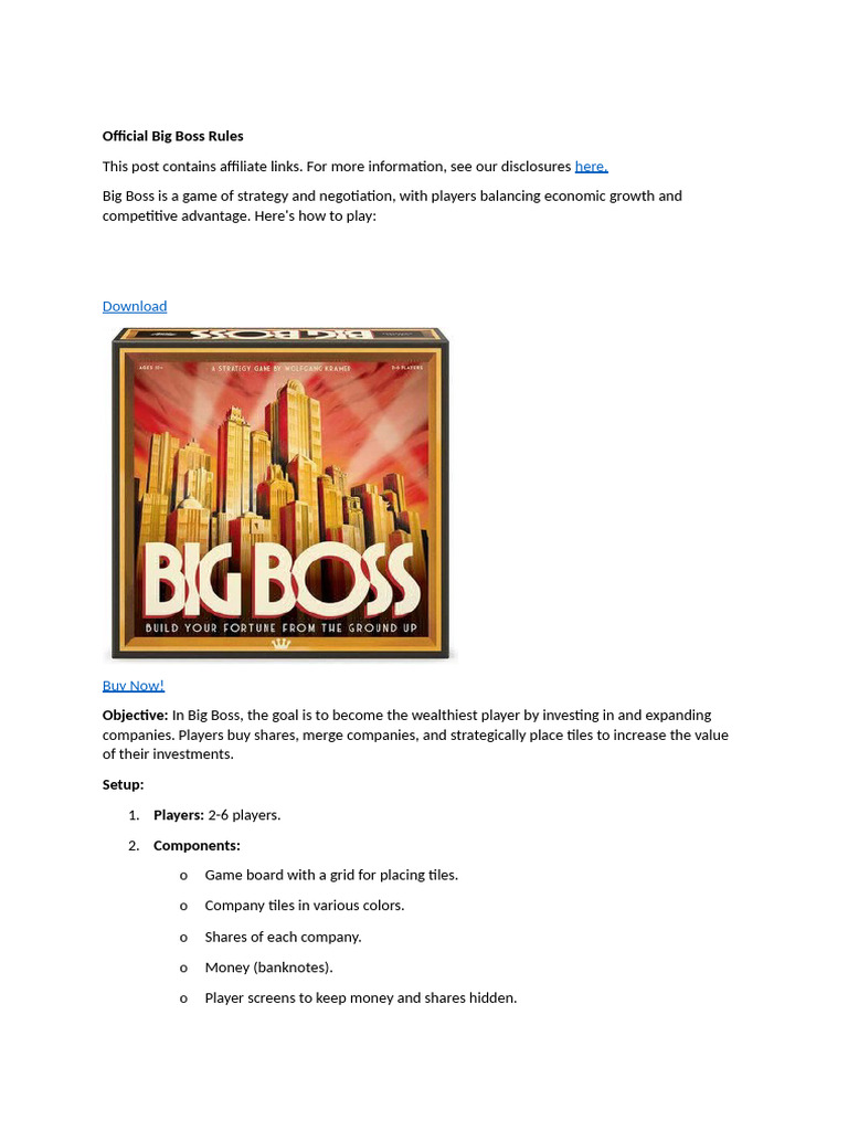 Bigg Boss Rules | PDF | Money | Mergers And Acquisitions