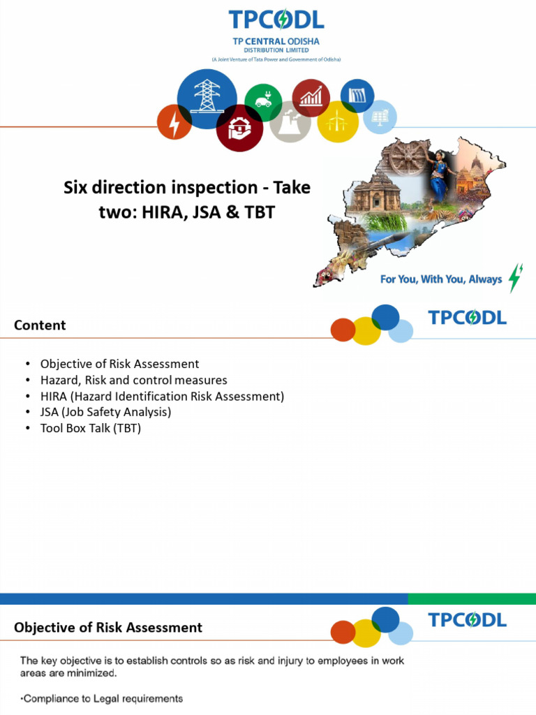 Hira - Jsa - TBT | PDF | Risk | Labor Relations