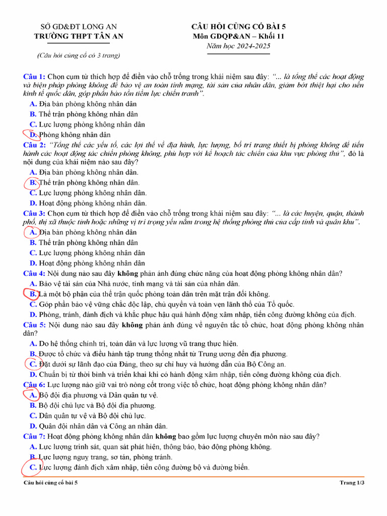 Câu hỏi củng cố bài 5 (2)_copy | PDF