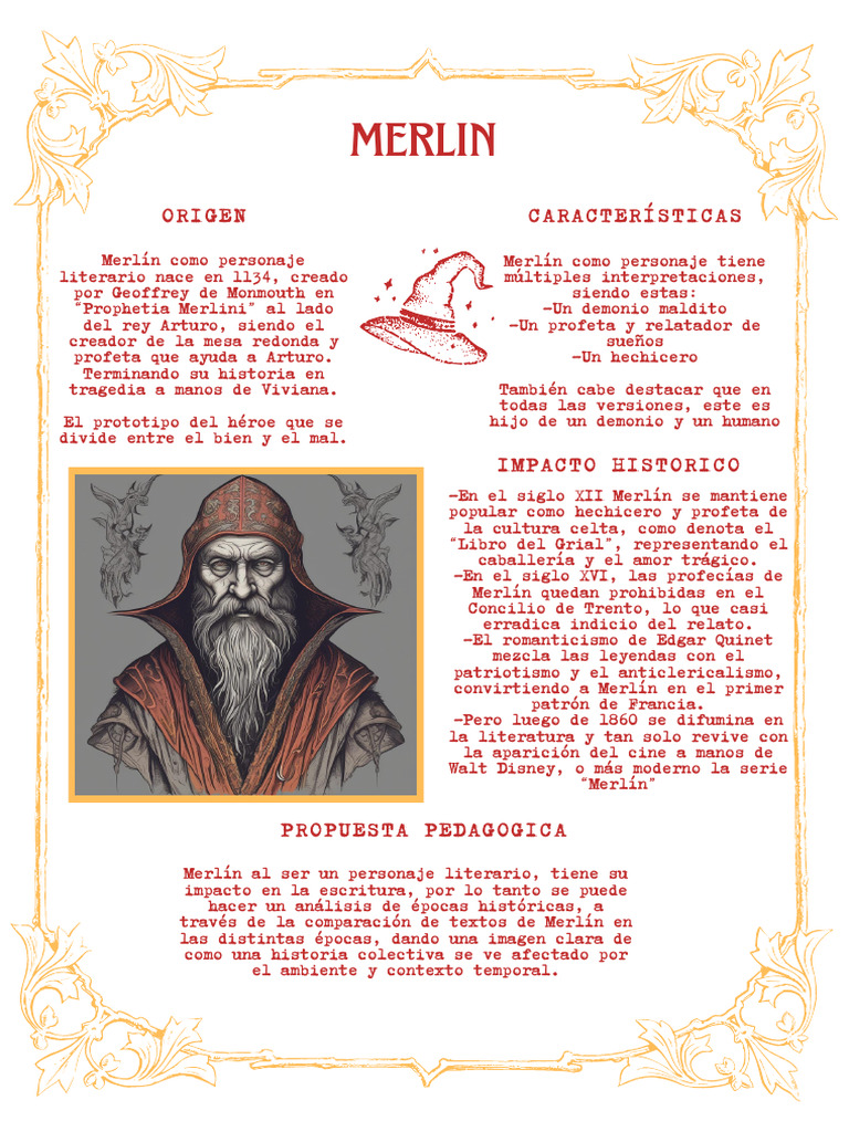 Annotated Merlin | PDF | Esmerejón | Rey Arturo