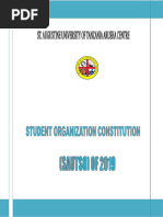 SASCO Constitution 2024 Overview | PDF | Government