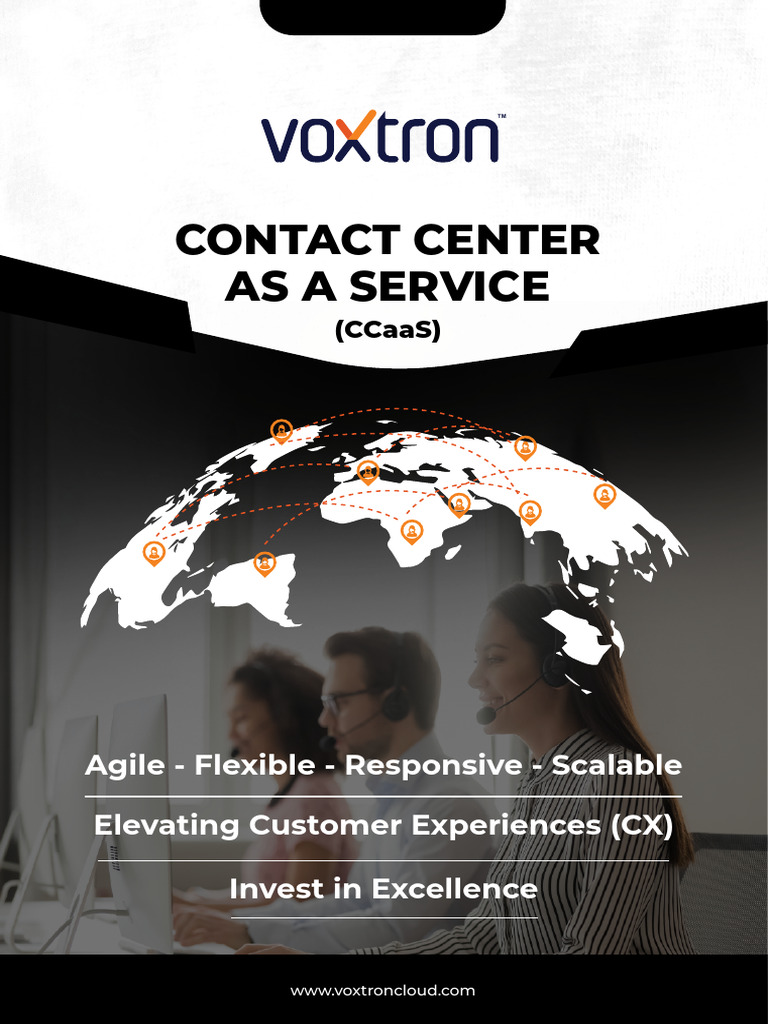 CCaaS Brochure | PDF | Cloud Computing | Call Centre