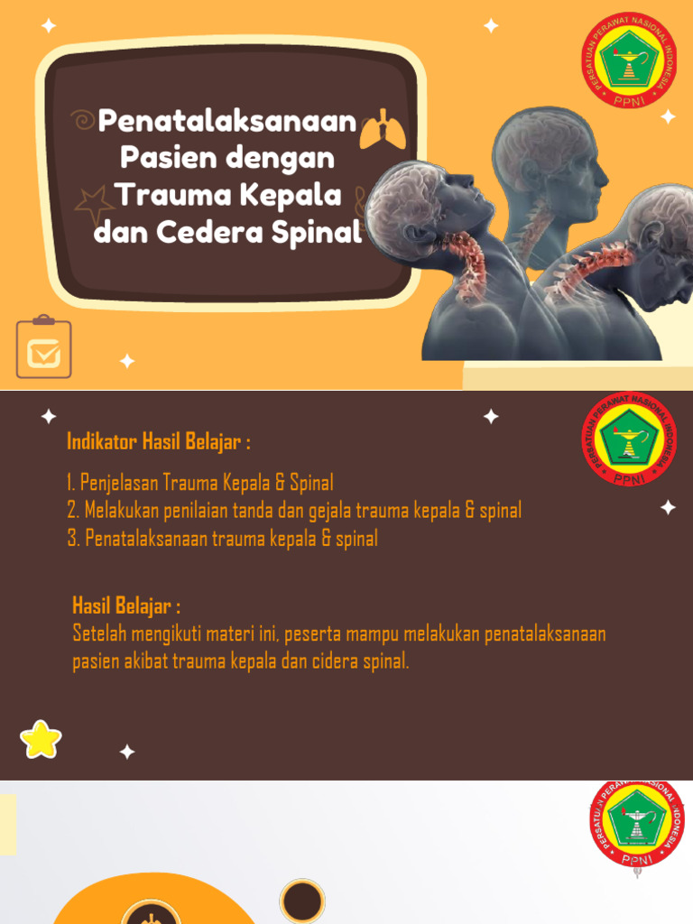 Trauma Kapitis Dan Spinal | PDF