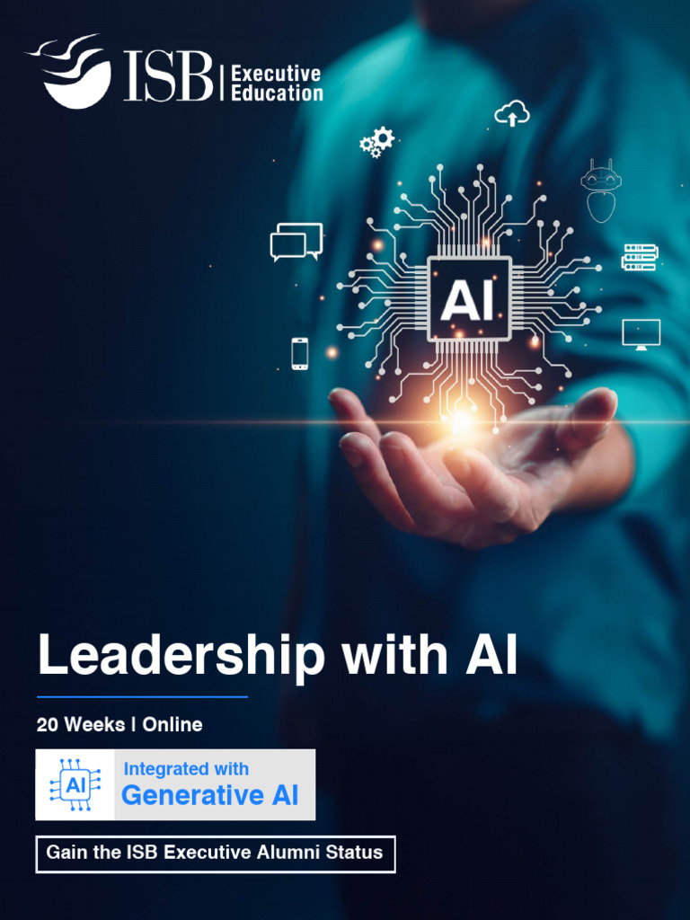 ISB LAI Batch 14 Brochure | PDF | Machine Learning | Artificial Intelligence