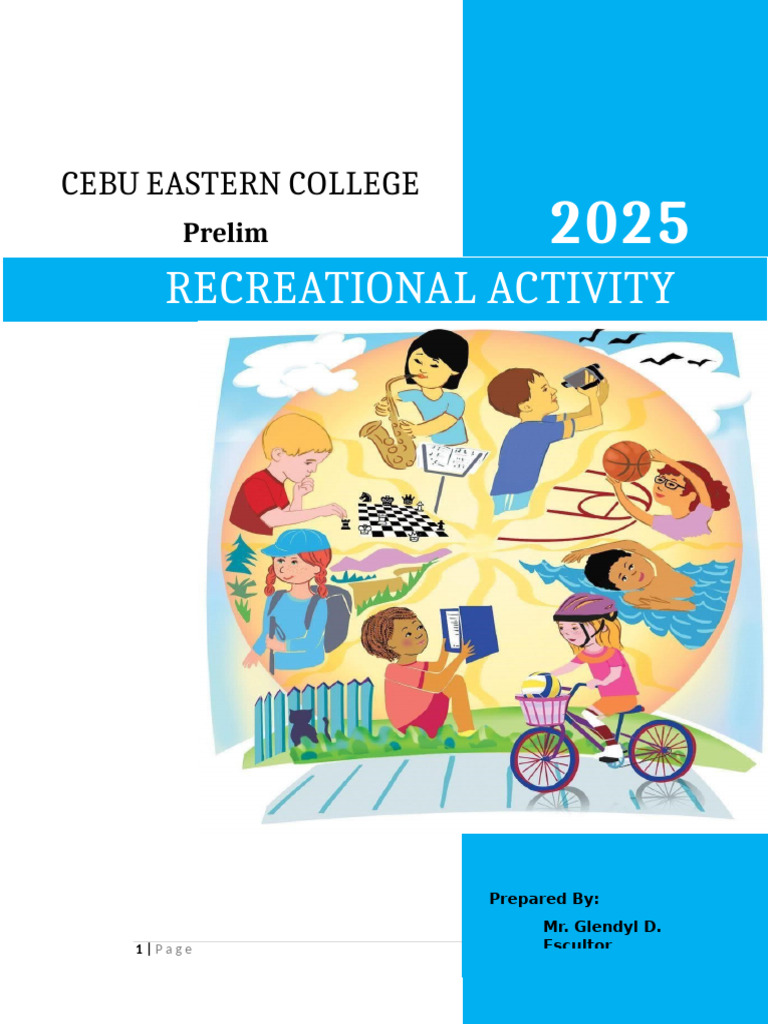 PRELIM MODULE PE 4 | PDF | Recreation | Happiness