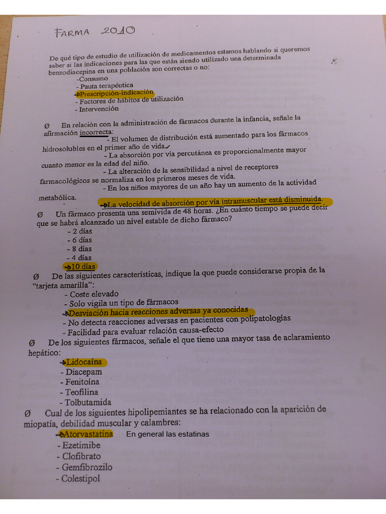Examen 2010 V3 corregido | PDF