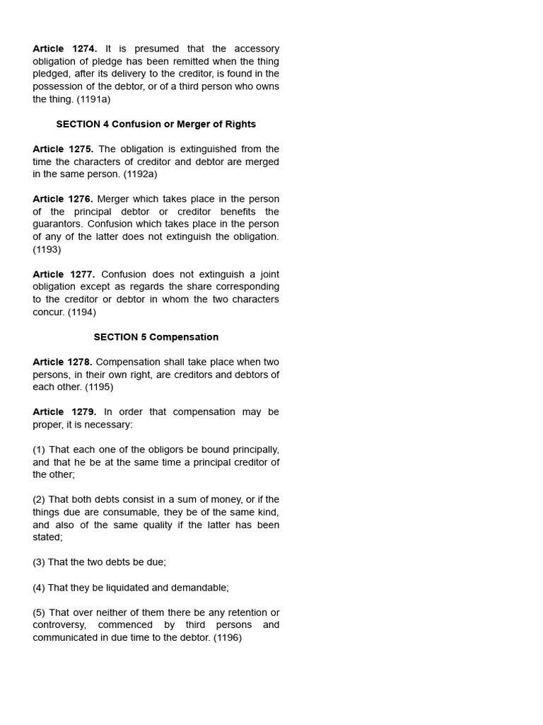 Book Iv Obligations And Contracts 21 25 Pdf Assignment Law Bankruptcy