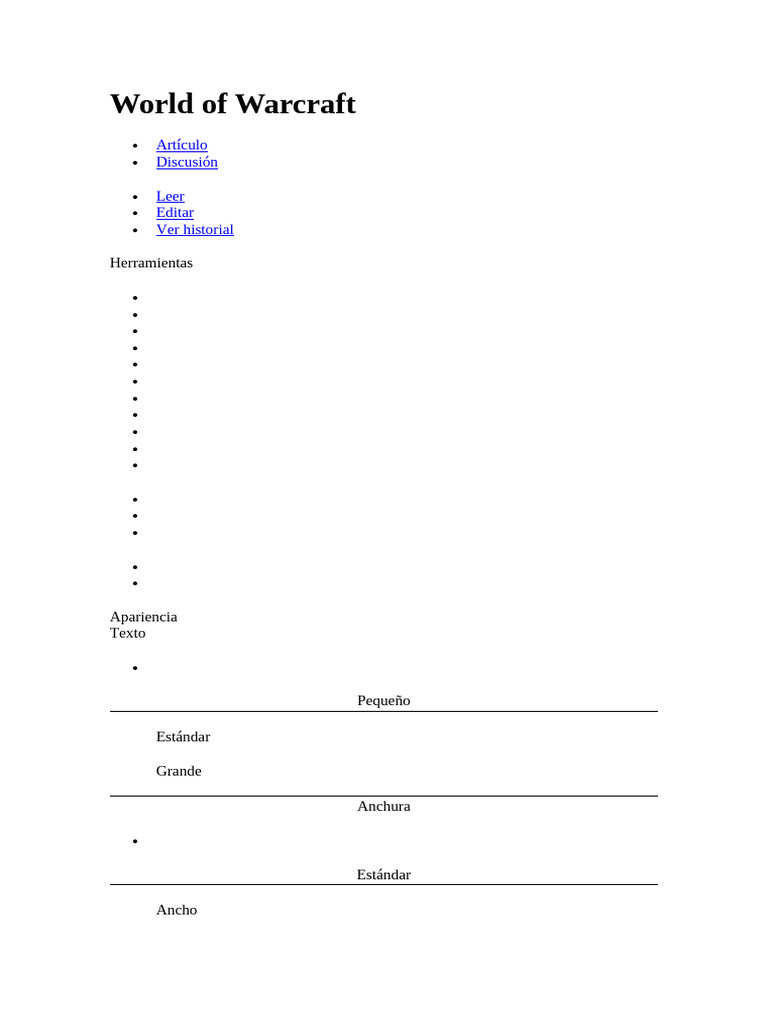 Guía Completa de World of Warcraft | PDF | Mundo de Warcraft
