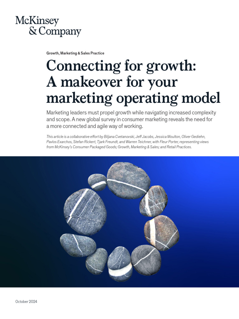 Marketing Model Makeover for Growth | PDF | Marketing | Governance