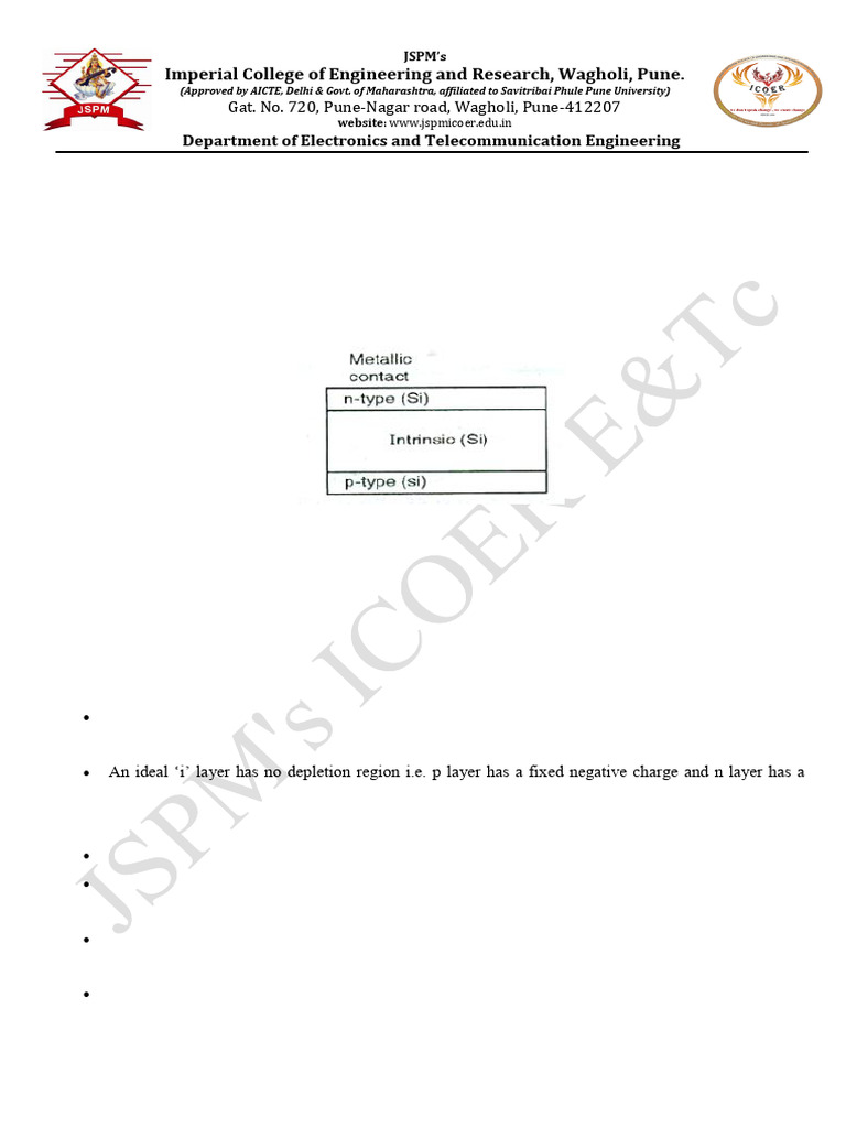 Unit 5 End Sem Exam Solution | PDF | Diode | P–N Junction Unit 5 End Sem Exam Solution | PDF | Diode | P–N Junction