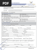 Kina Bank Personal Account Opening Form | PDF | Banks | Cheque