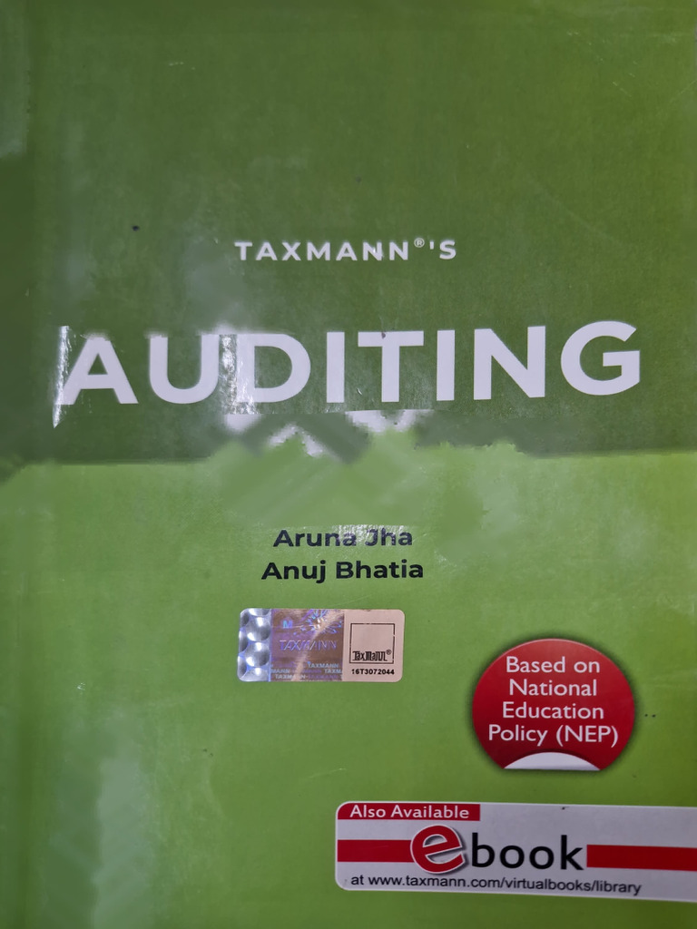Auditing Book | PDF