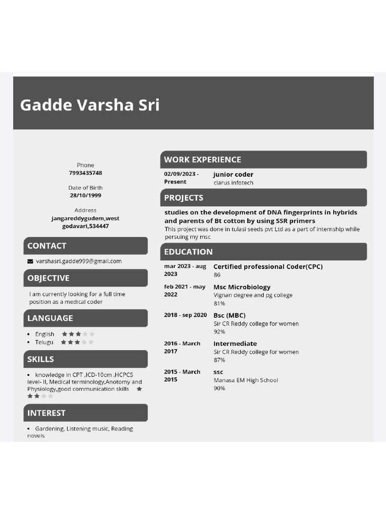 Updated Resume | PDF