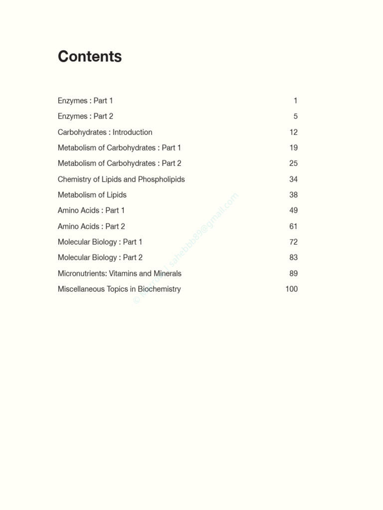 Biochemistry | PDF | Cofactor (Biochemistry) | Enzyme Inhibitor