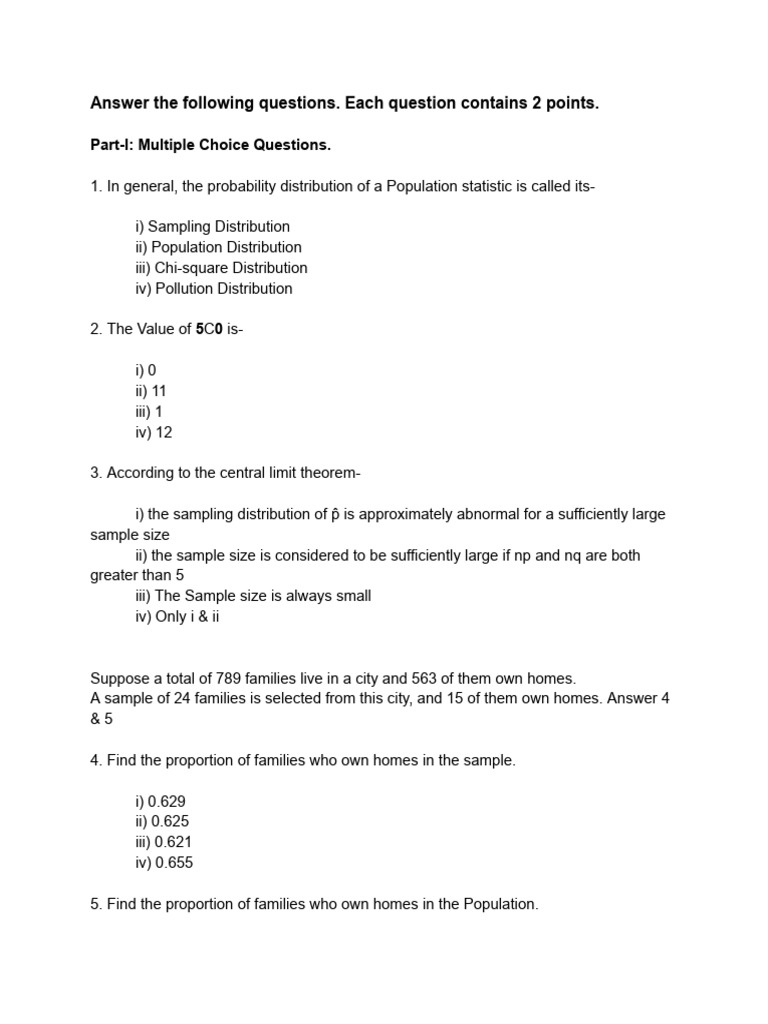 Version 2 Ch7 | PDF | Standard Deviation | Applied Mathematics