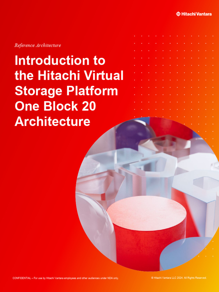 Introduction VSP One Block 20 Architecture | PDF | Solid State Drive ...