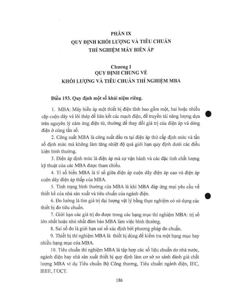 20 QD NPT_Quy dinh thi nghiem MBA_1 | PDF