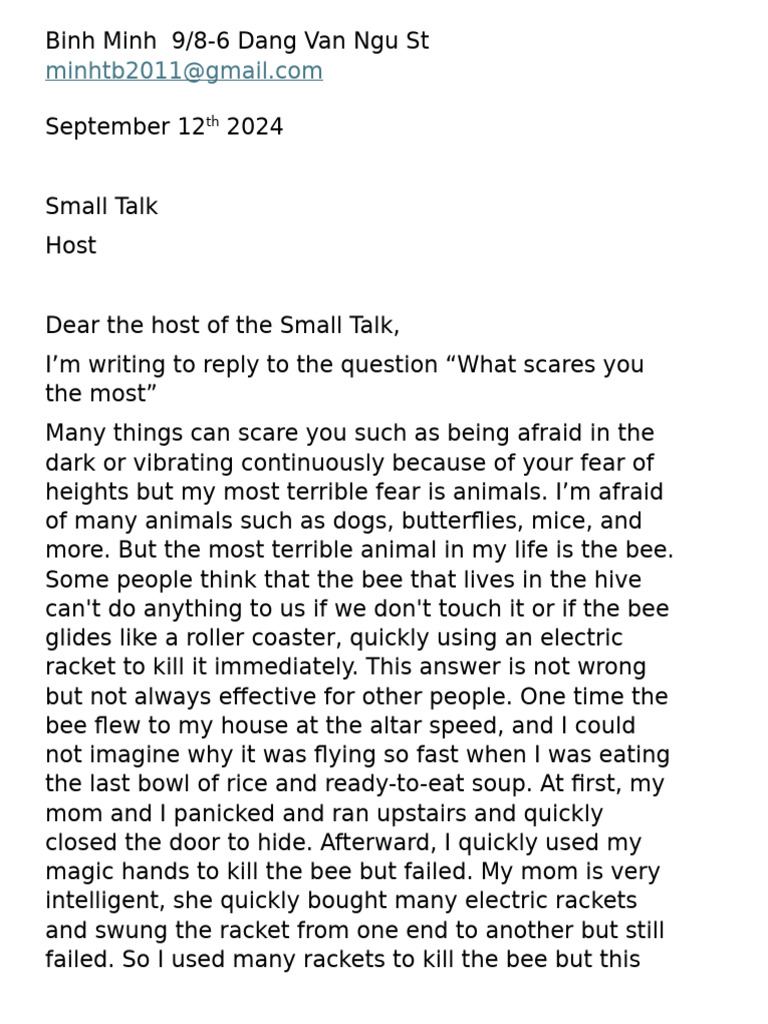 Overcoming Fears | PDF
