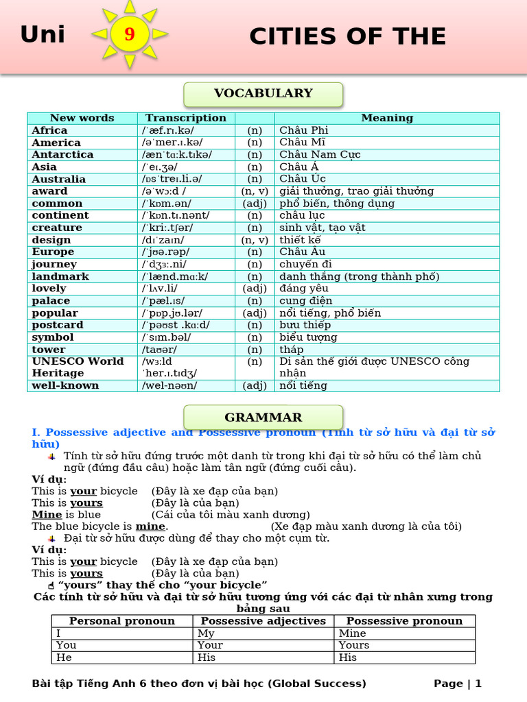Unit 9 (GV) .Grade 9 . | PDF | New York City | Manhattan