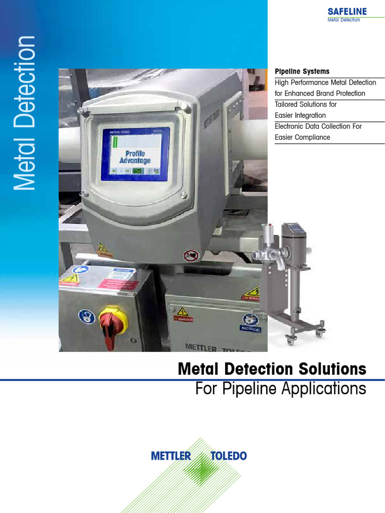 Metal Detection Solutions: For Pipeline Applications | PDF | Pipe ...