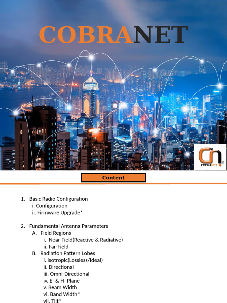 RF Configuration & Antenna Basics | PDF | Antenna (Radio) | Telecommunications Engineering