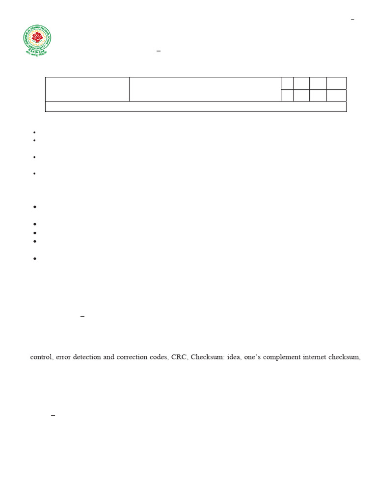 Computer Networks Syllabus Ug R20 Pdf Computer Network Domain Name System