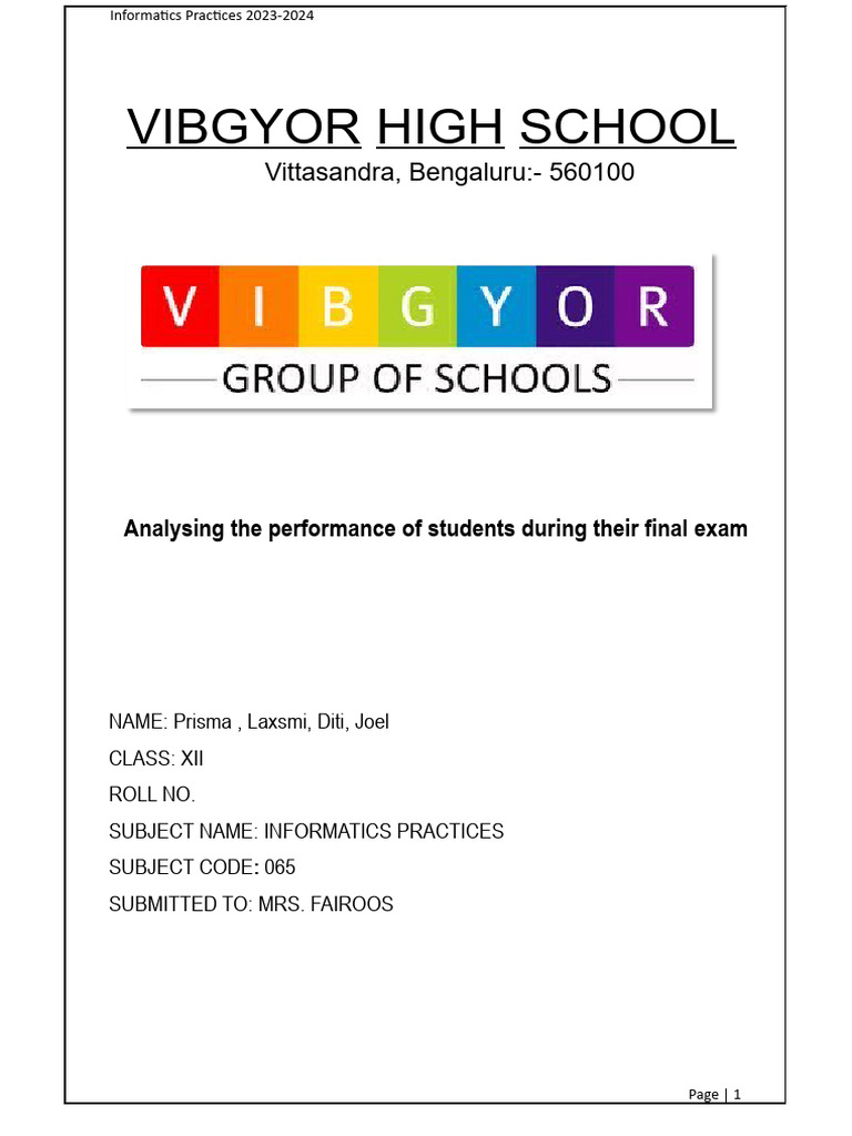 IP Final Project - Sample | PDF | Software Testing | Information Technology