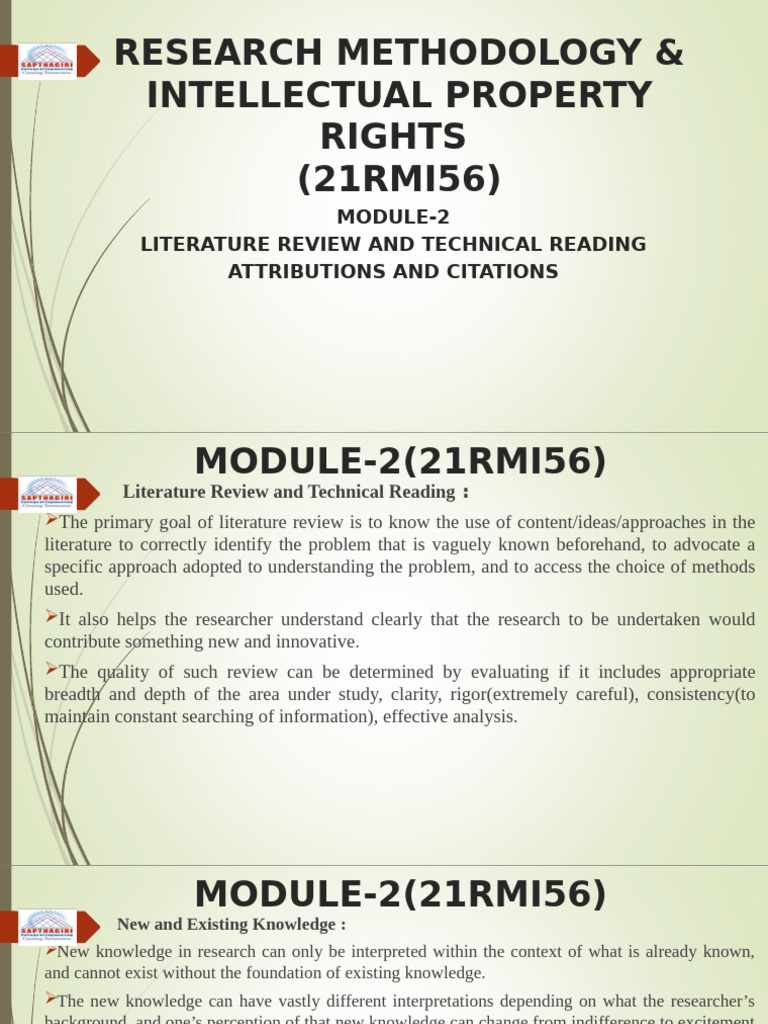 21RMI56 MODULE 2 - Edited | PDF | Citation