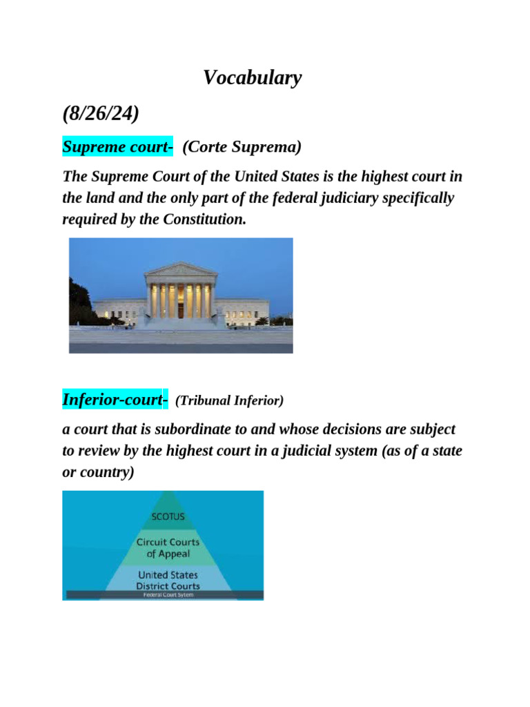 Key U.S. Government Vocabulary Terms | PDF | Pardon | Committee