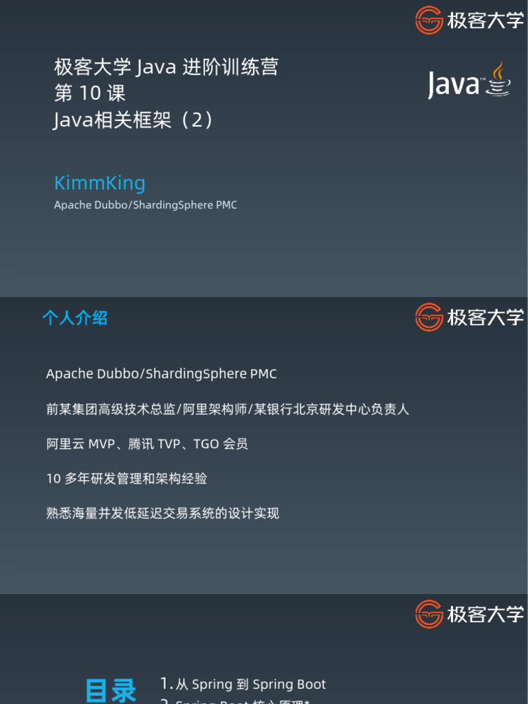 Week5-02 Java进阶训练营 第十课 | PDF