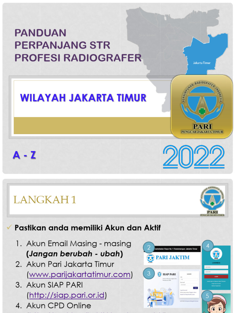 Panduan Perpanjang STR Radiografer 2022 | PDF