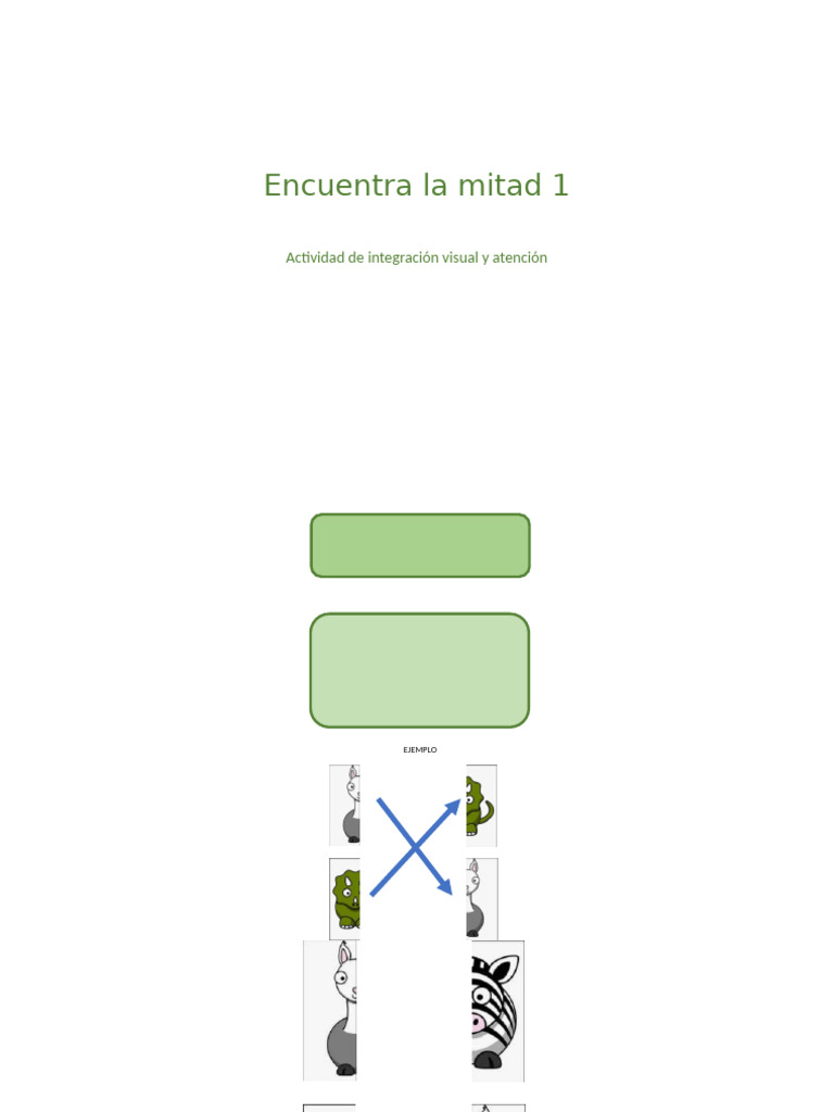 Encuentra La Mitad 1 | PDF
