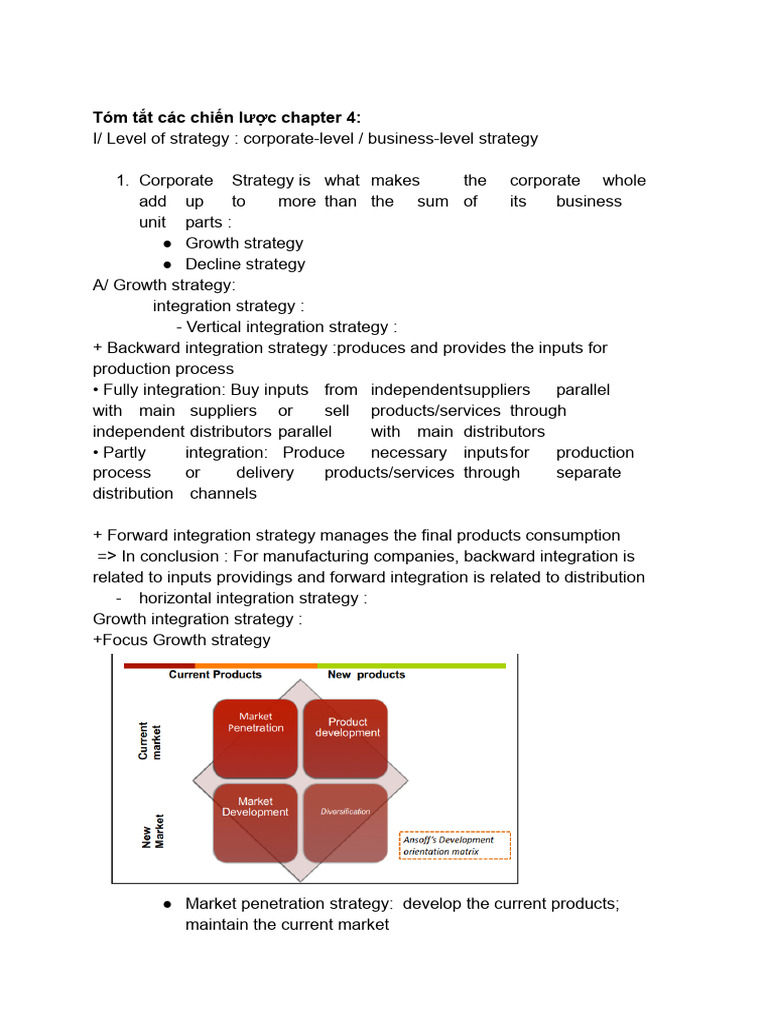 Corporate & Business Strategy Guide | PDF | Strategic Management ...