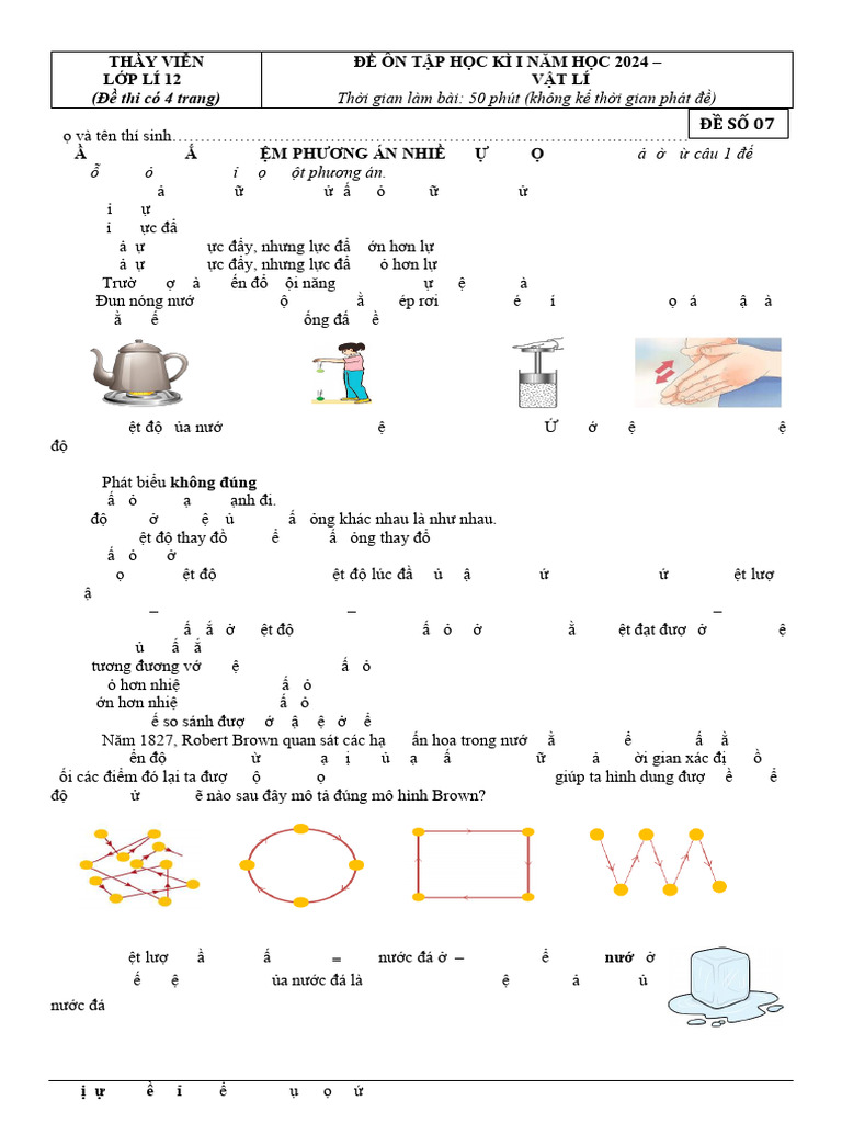 7. ĐỀ SÔ 7 HS | PDF