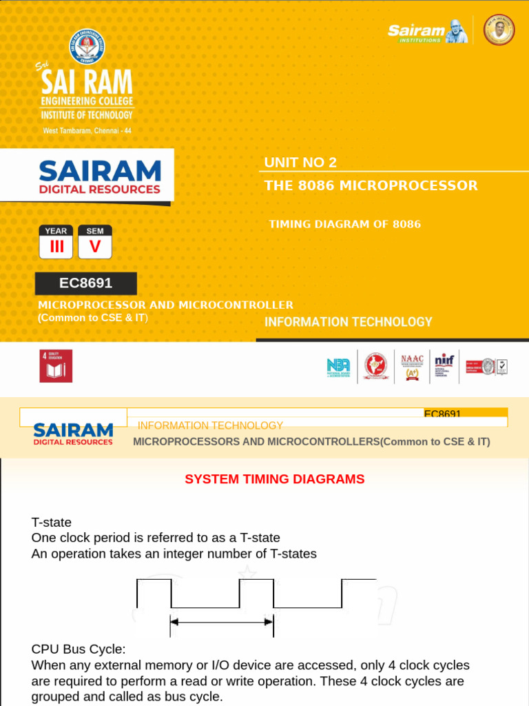 Timing Diagram | PDF | Microcontroller | Input/Output