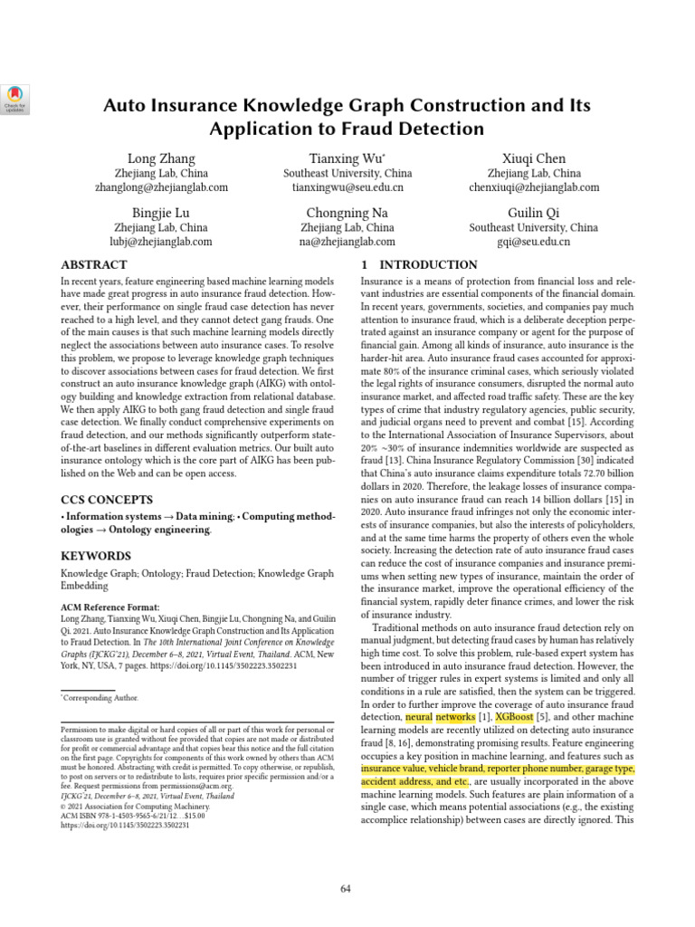 Graph Construction and Applicaiton | PDF | Machine Learning | Insurance