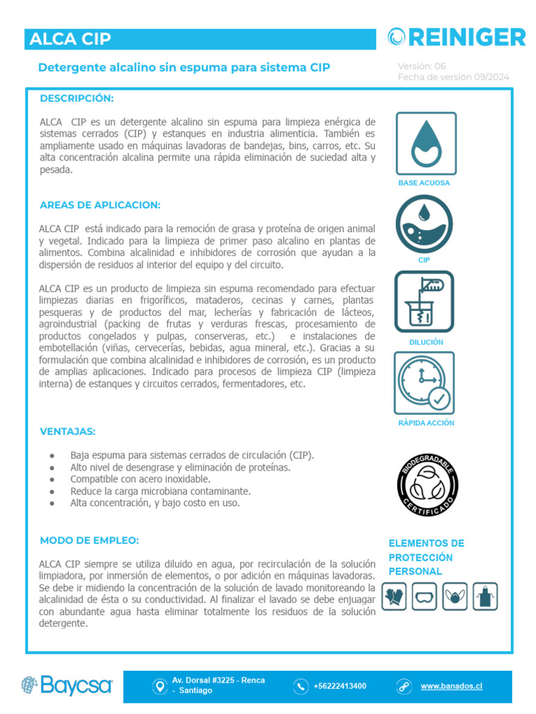 Rpa Alcac Alca Cip FT HDS | PDF | Agua | Residuos