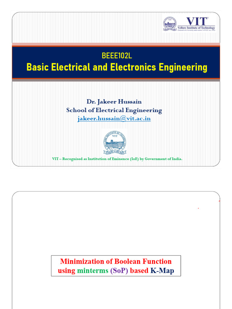 20-Boolean functions - SoP form - minterms - PoS form-Maxterms-18-09-2024 | PDF | Theory Of ...