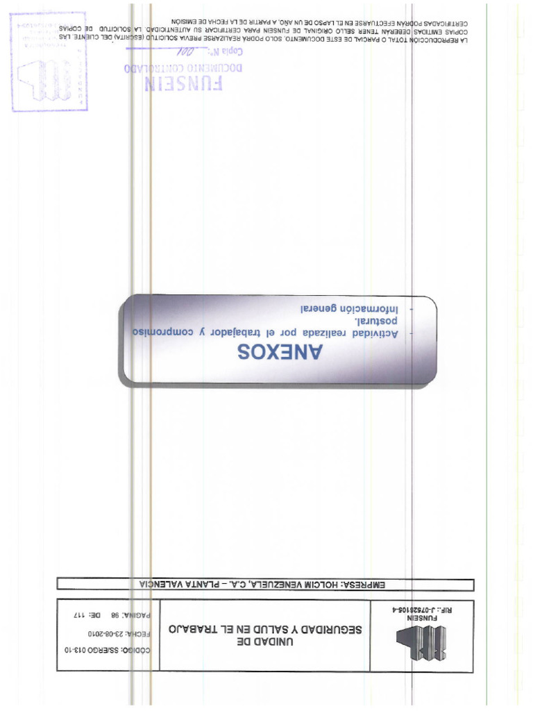 Anexos Evaluacion Ergonomica1 | PDF