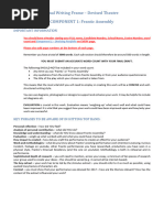 Frantic Assembly: Key Techniques in Physical Theatre | PDF | Career ...