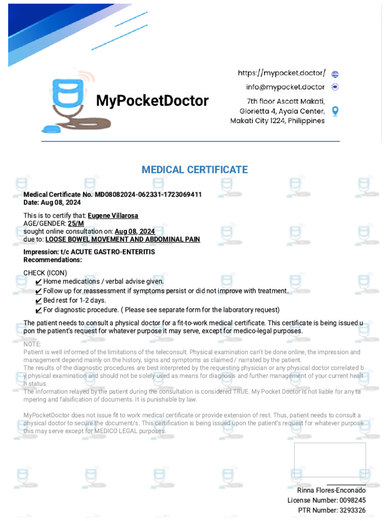 Medcert | PDF