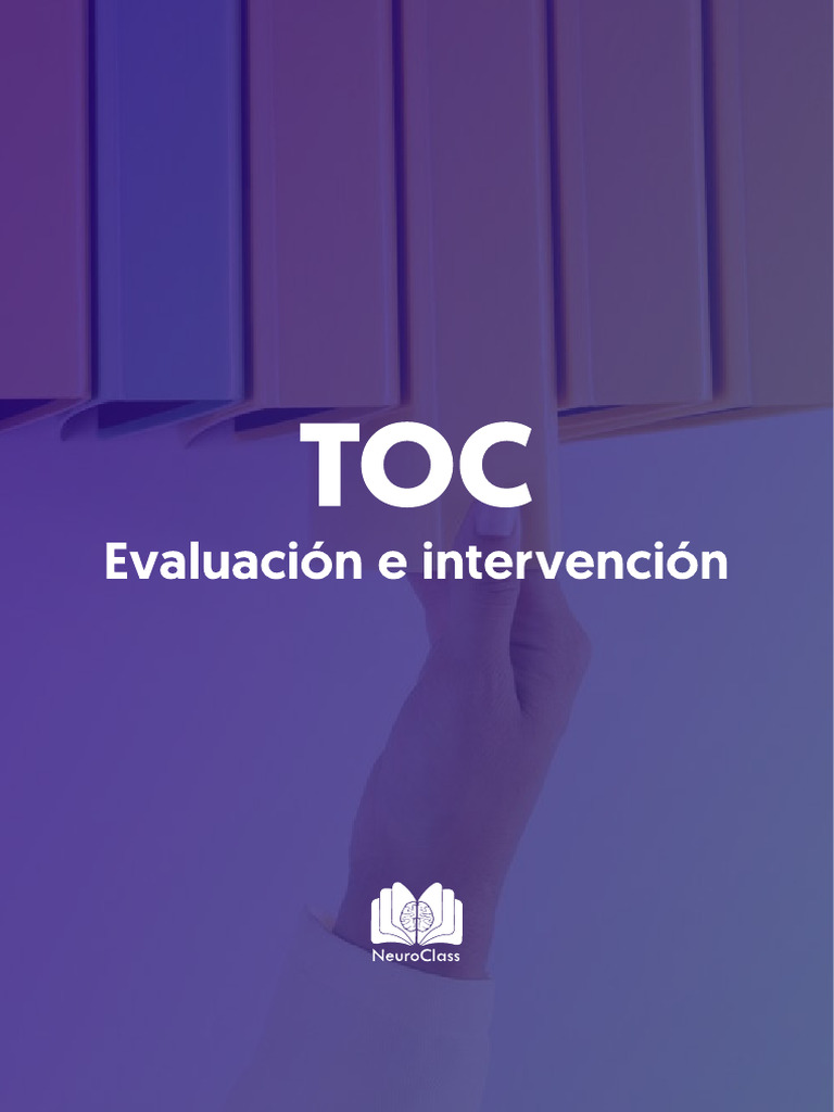 Manual-TOC-1 | PDF | Desorden obsesivo compulsivo | Manual Diagnóstico y Estadístico de los ...