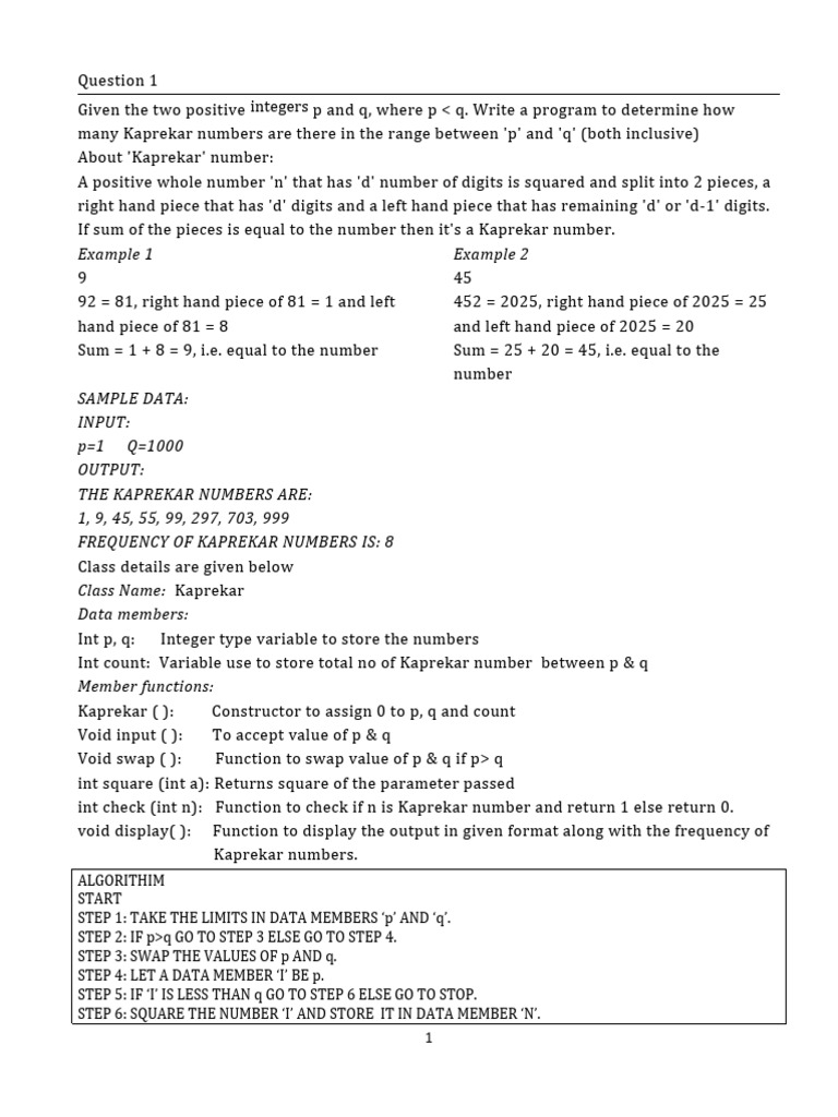 Project Computer Mock Pdf Parameter Computer Programming Computer Programming