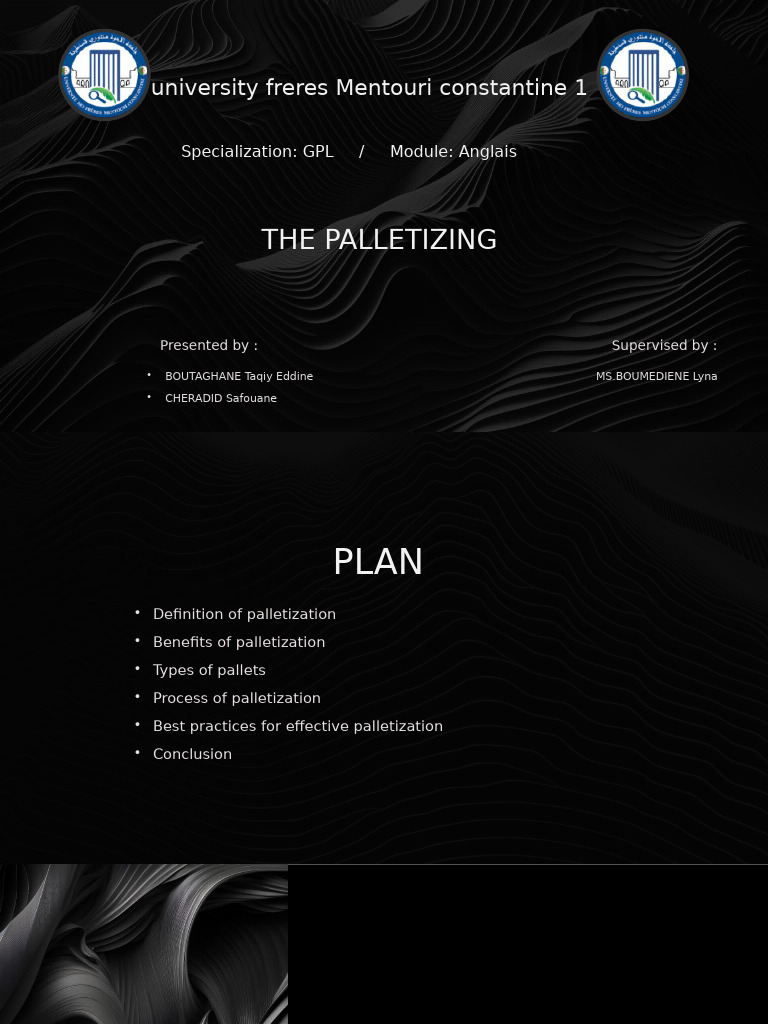 Palletization Guide for Students | PDF | Pallet | Manufactured Goods