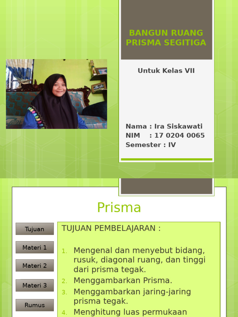 Bangun Ruang Prisma Inspiring | PDF