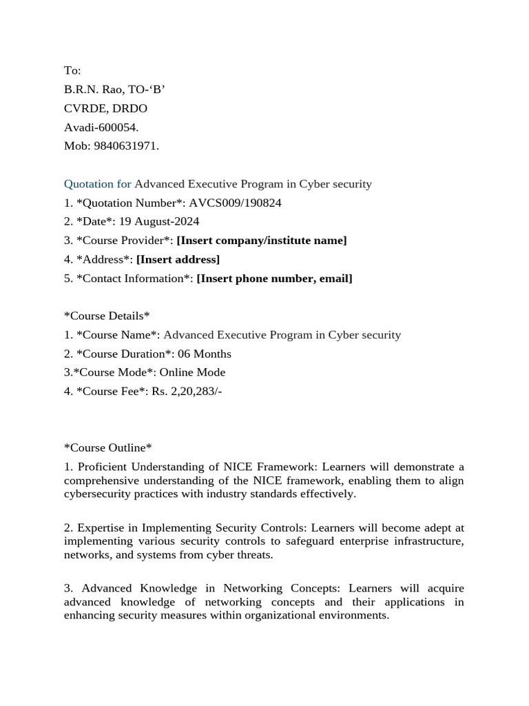 I Am Sharing 'Format Letter' With You | PDF