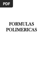 Formulas Poliméricas | PDF | Nutrición | Dieta y nutrición